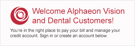 ALPHAEON CREDIT Card - Manage your account