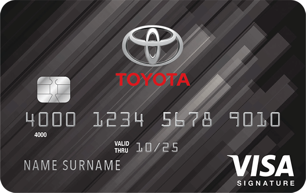 Toyota Rewards Visa® - Toyota Credit Account Application
